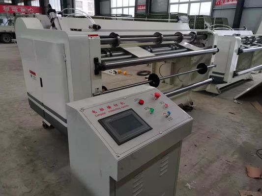 Kecepatan Tinggi 2 Ply Shaftless Mill Roll Stand Lini Produksi Karton ...